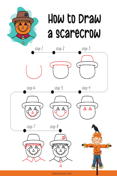 How To Draw The Halloween Characters - Sarah Lyn Gay